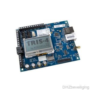 Chiron IRIS Touch , alarm doormelding over internet.